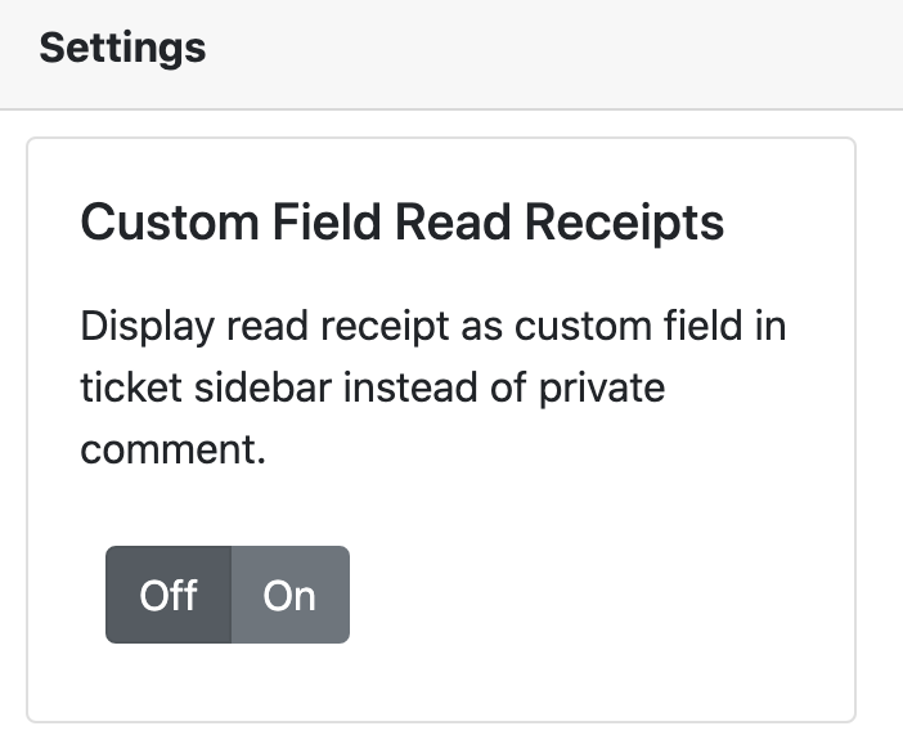 How to enable custom field and event based read receipts? – My Read ...
